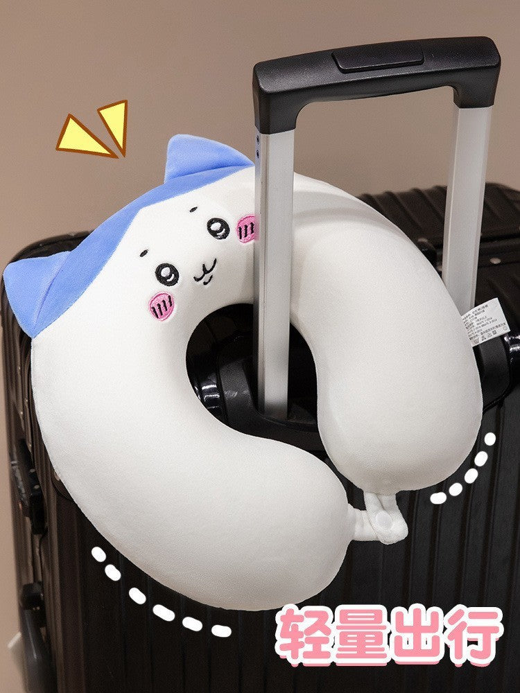 Adorable Pochacco Plush Neck Pillow - Your Cozy Travel Buddy for Long ...